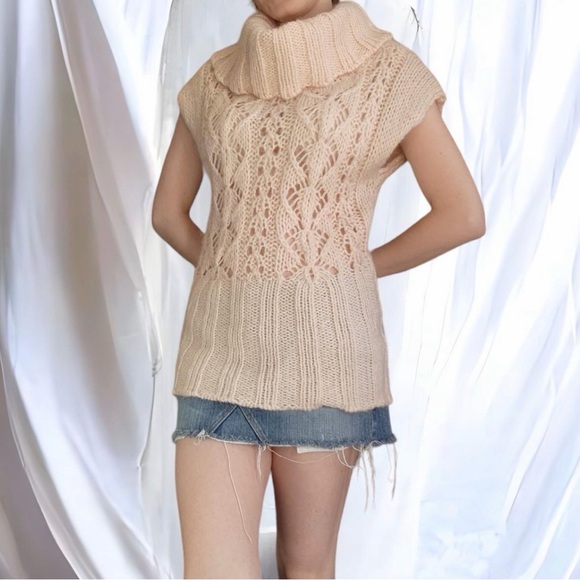 bebe | Sweaters | Bebe Baby Pink Mohair Cowl Neck Sweater | Poshmark